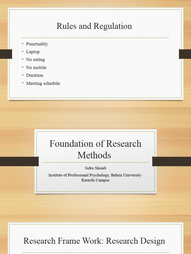 Research Methods for Psychology Students | PDF | Methodology | Experiment