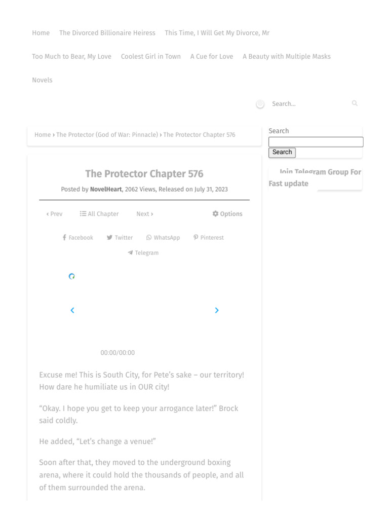 The Protector Chapter 576 | PDF