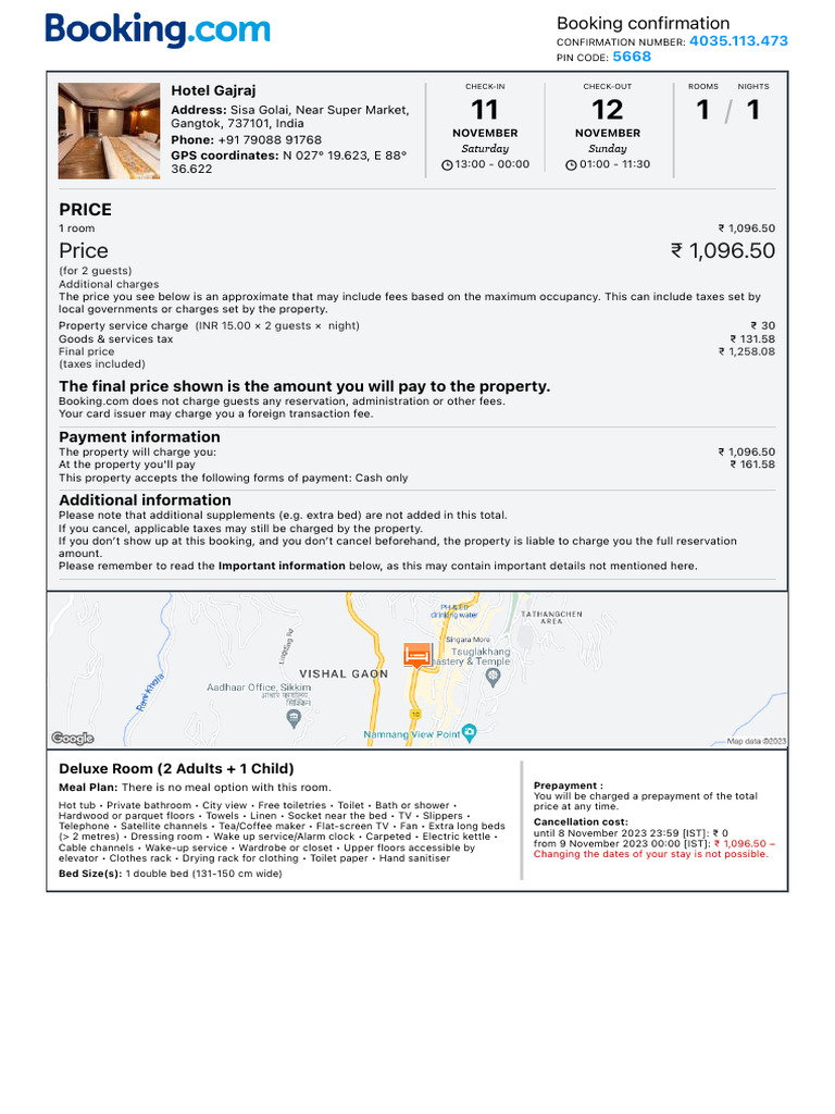 Booking | PDF | Fee | Economies