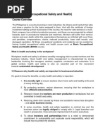 ILO Convention No. 155 Occupational Safety and Health Convention, 1981 ...