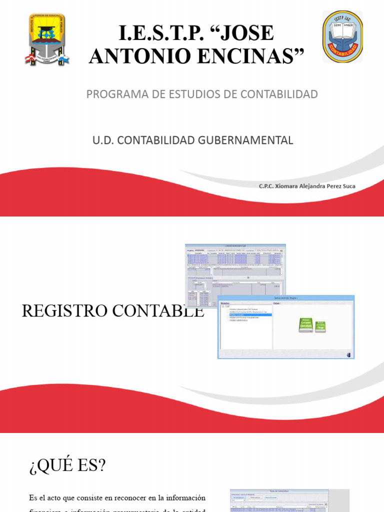 Registro Contable | PDF | Contabilidad | Presupuesto
