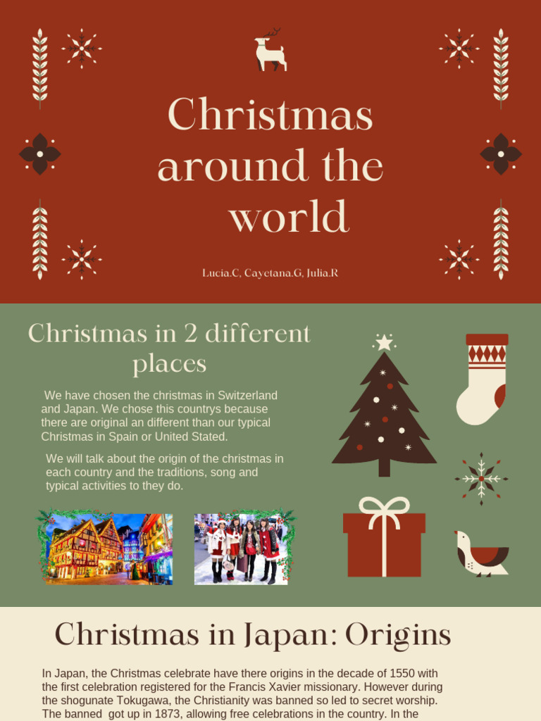 Christmas Around The World | PDF | Christmas | Advent