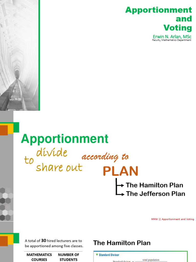 MMW-Apportionment-and-Voting (2) | PDF | Democracy | Political Ideologies