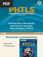 PHTLS 10 Edición Actualización en Español | PDF | Lesión | Reanimación cardiopulmonar