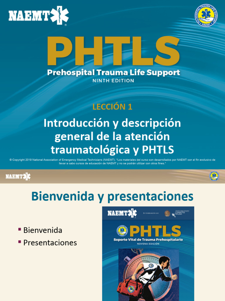 PHTLS9e LN01 Espanol | PDF | Medicina