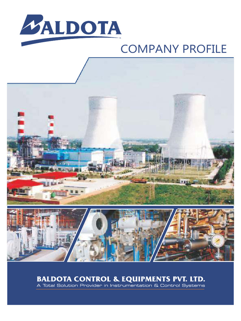Baldota Group Company Profile | PDF | Pipe (Fluid Conveyance) | Valve