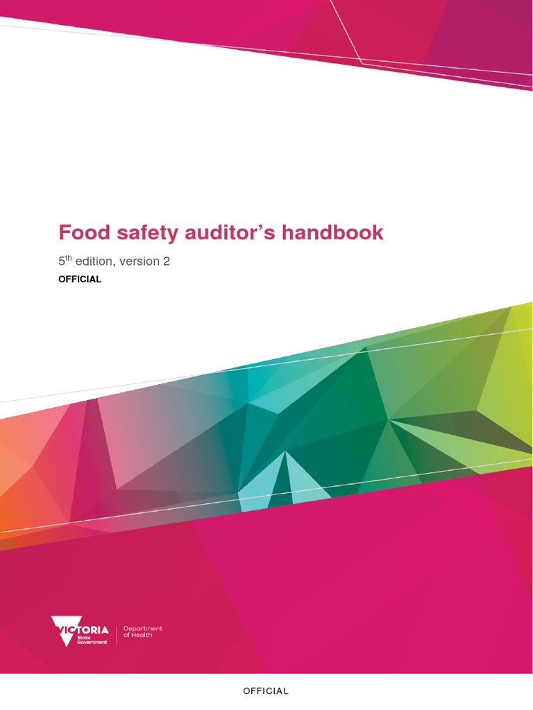 Food Safety Auditors Handbook | PDF | Audit | Food Safety