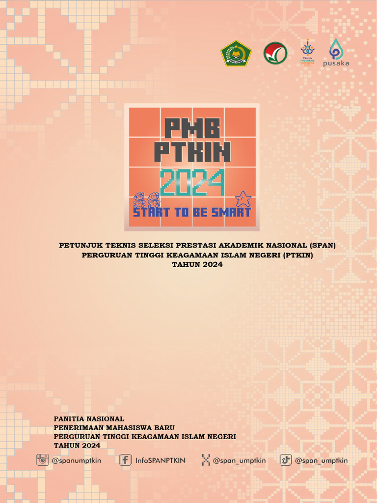 Petunjuk Teknis Pendaftaran PDSS - SPAN-PTKIN 2024 | PDF | Komputer