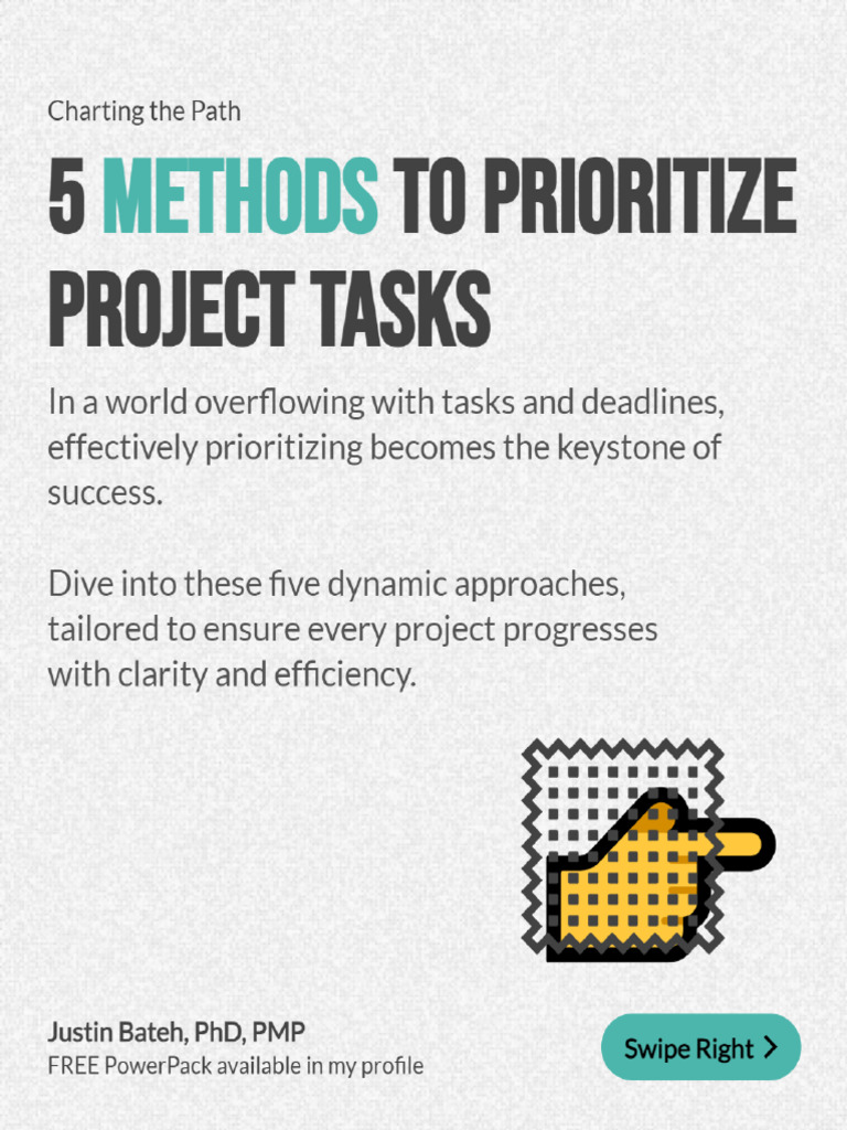 5 Methods To Prioritize Project Tasks 1694471844 | PDF