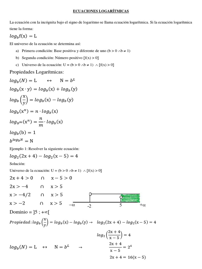 3 Clase 11 Ecuaciones Logaritmicas | PDF | Ecuaciones | Números