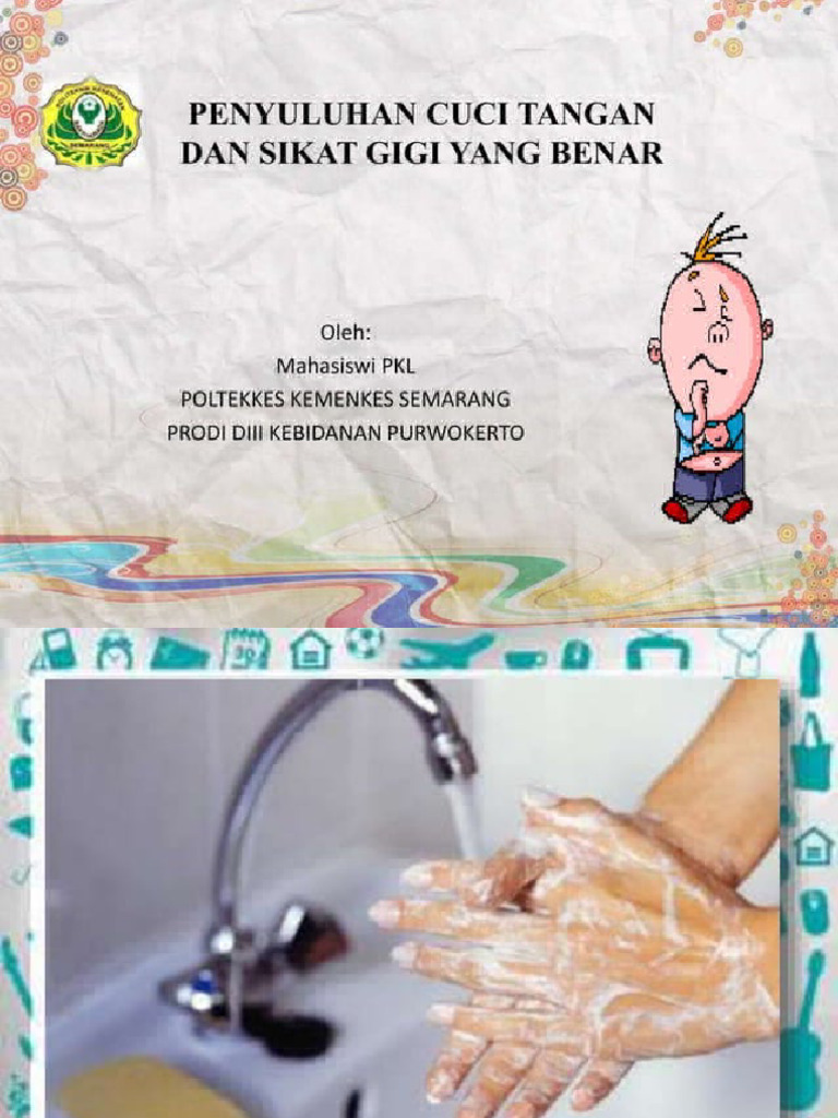 Penyuluhan Cuci Tanganpptx | PDF
