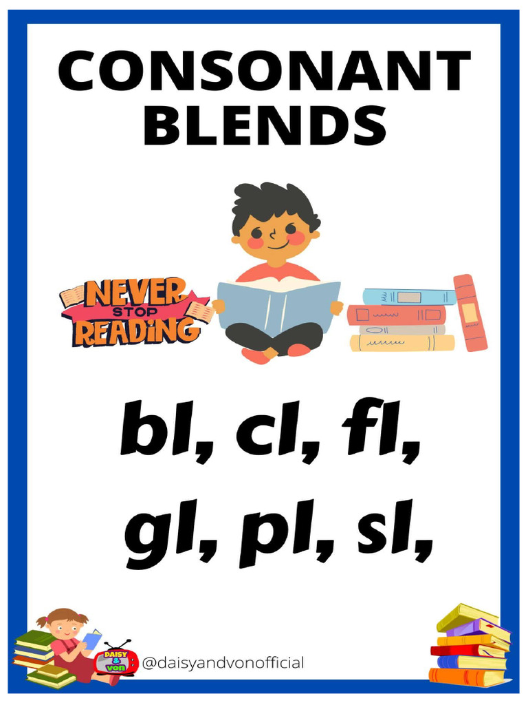 Consonant Blends | PDF