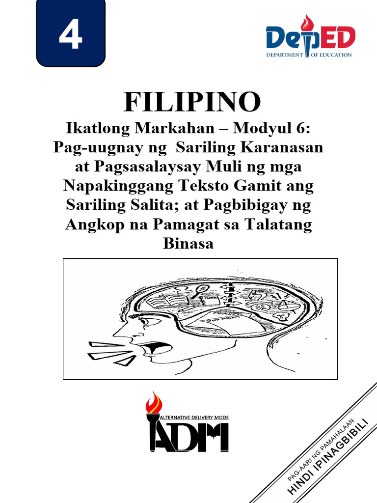 Fil4 Q3 Mod Wk6 | PDF
