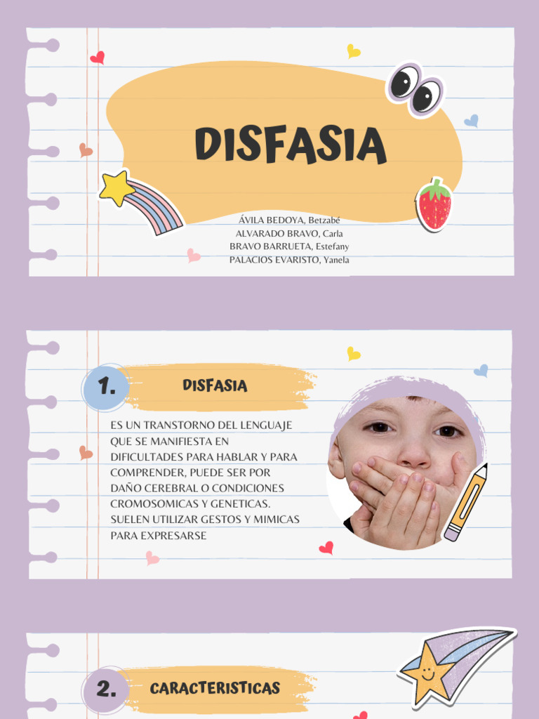 Disfasia | Descargar gratis PDF | Afasia | Comunicación