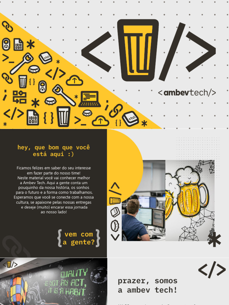 Conheça Ambev Tech | PDF