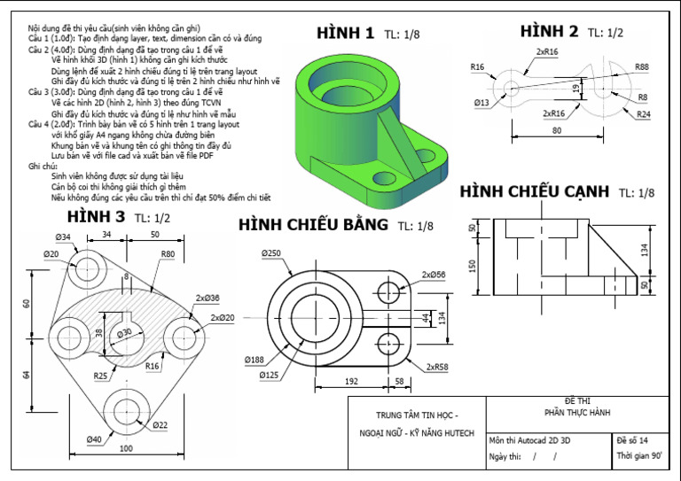 INF1039 Autocad 14 | PDF
