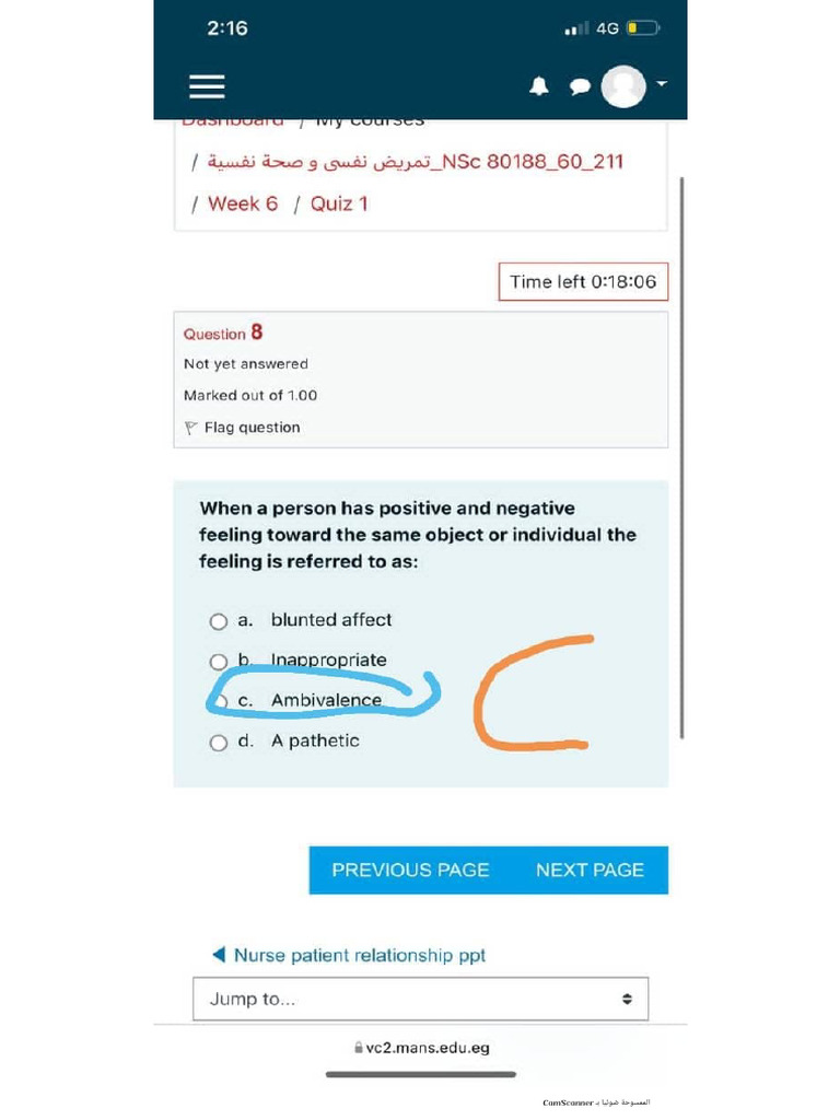 Psychiatric OSCE Quiz | PDF