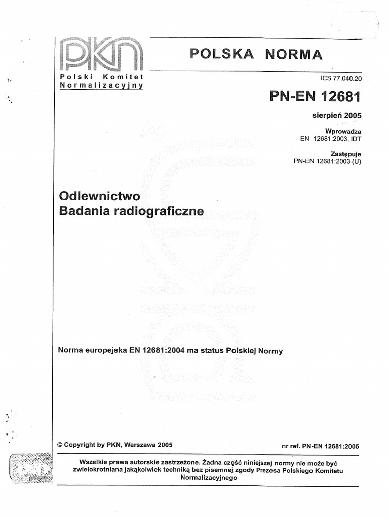 Pn-En 12681 | PDF