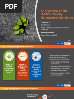 IAASB ISQM 1 Fact Sheet | PDF | Audit | Quality Management
