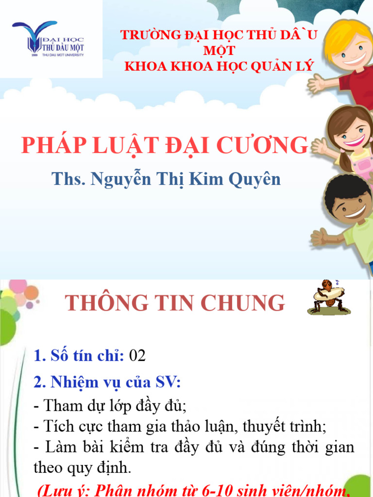 Phap Luat Dai Cuong - Quyen 2021 | PDF