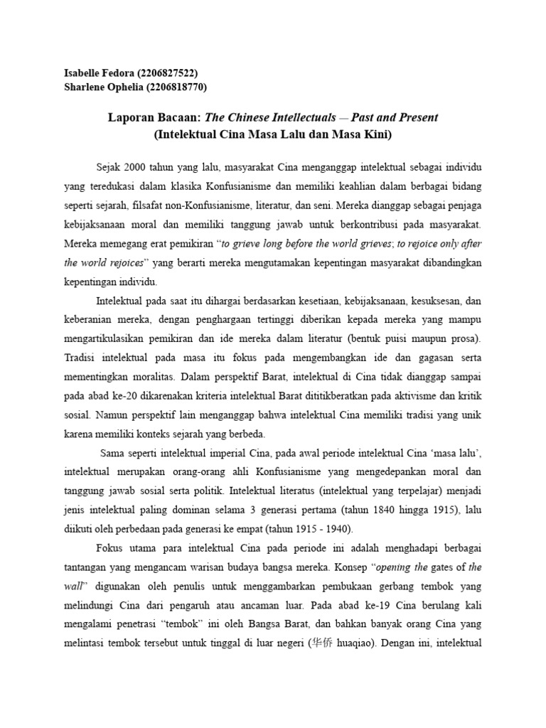 Laporan Bacaan Kelompok 6 | PDF