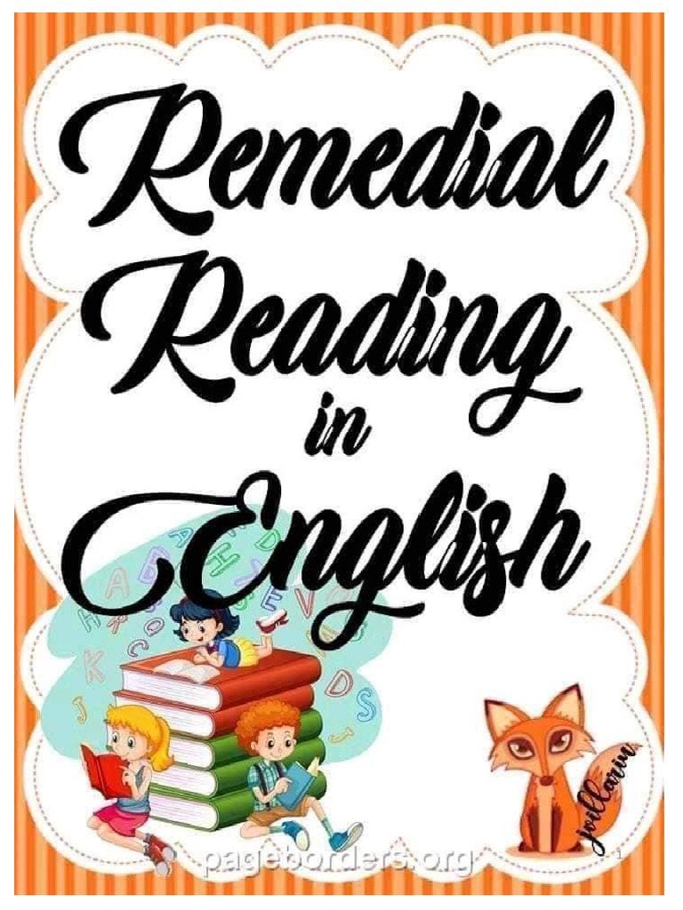 Remedial Reading | PDF