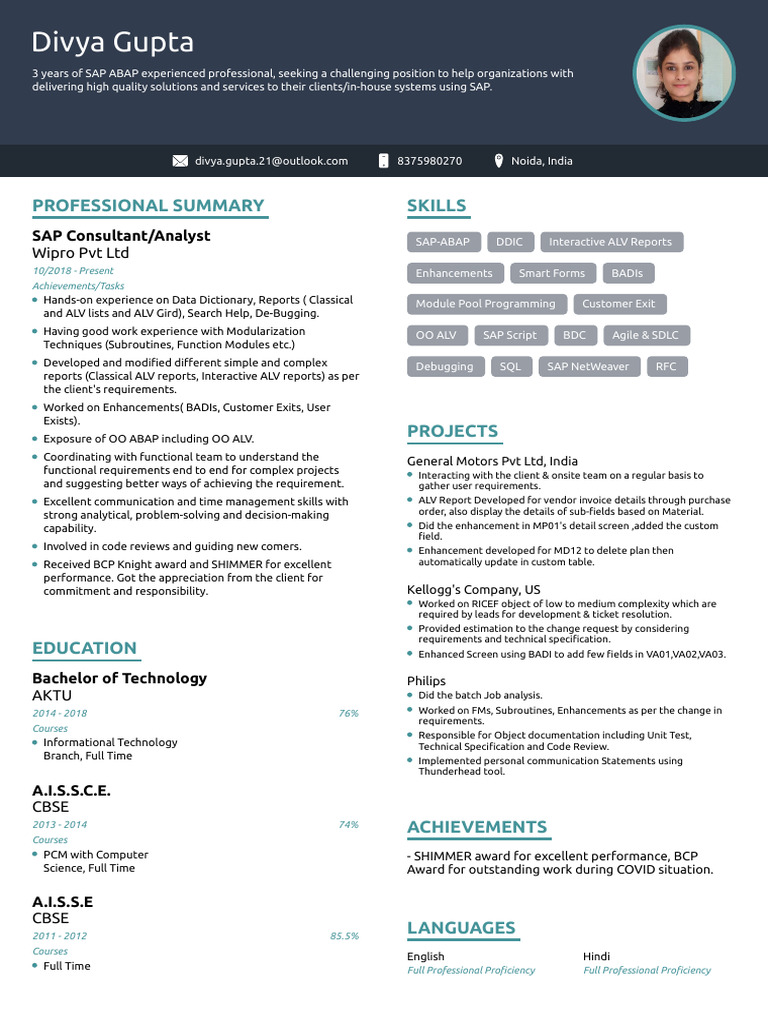 Divya Resume Updated | PDF | Systems Engineering | Software