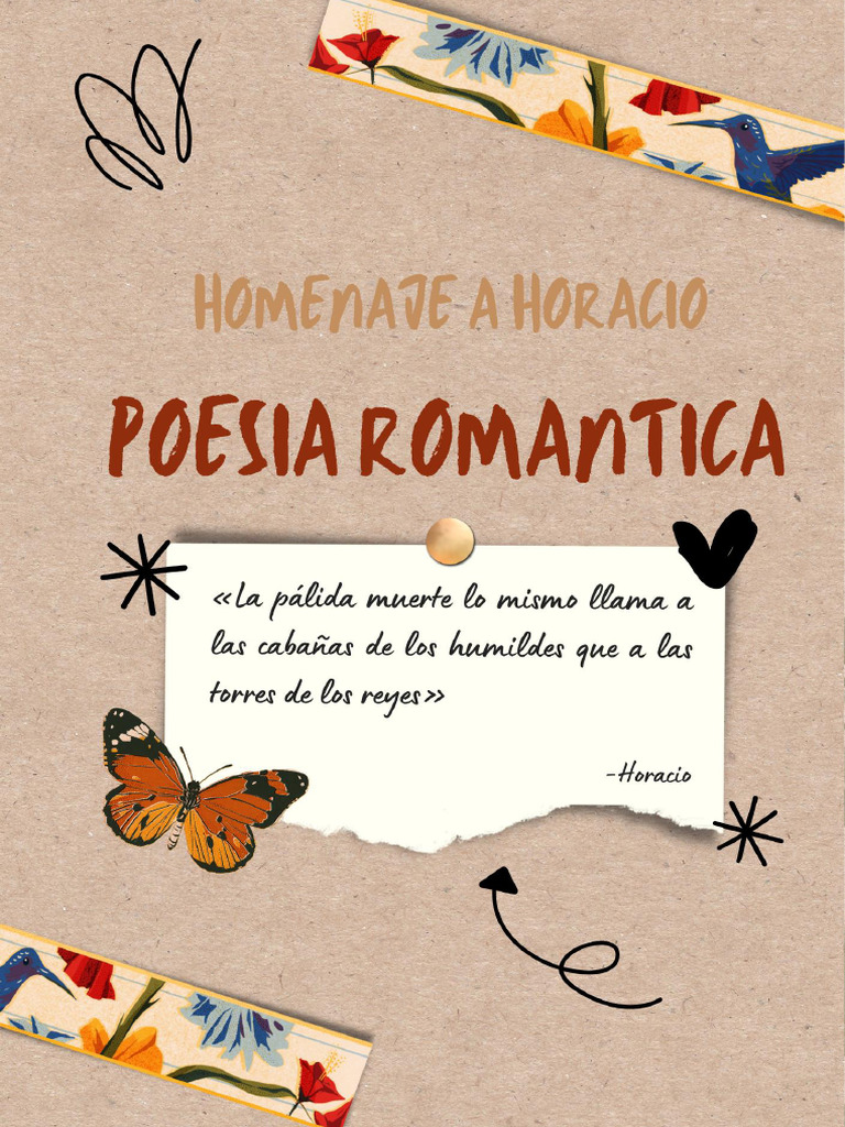 Homenaje A Horacio | PDF | Poesía | Horacio