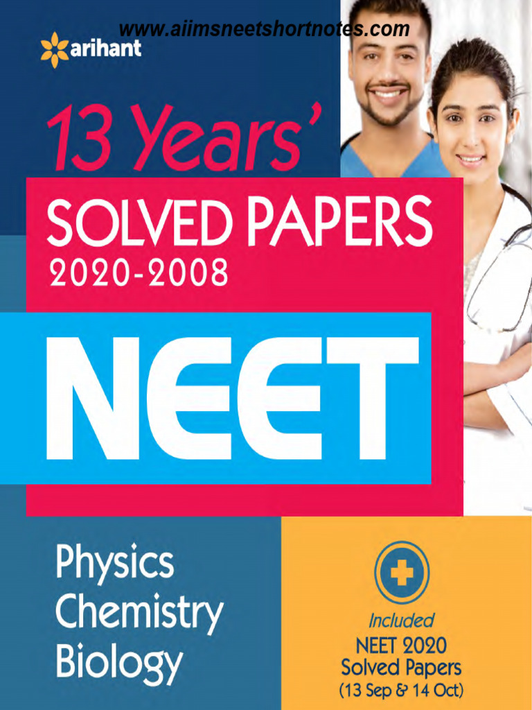 NEET 2020 Solved Papers Overview | PDF