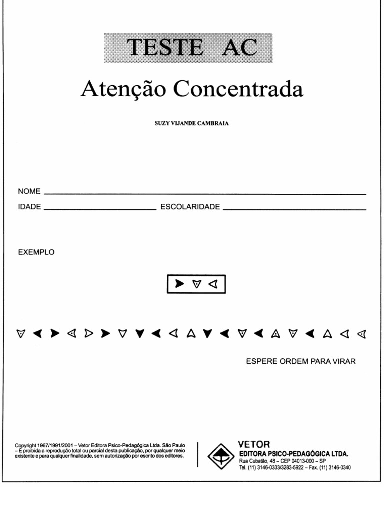 Teste Ac | PDF