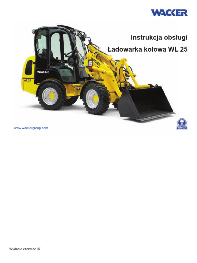 Wacker WL 25 | PDF