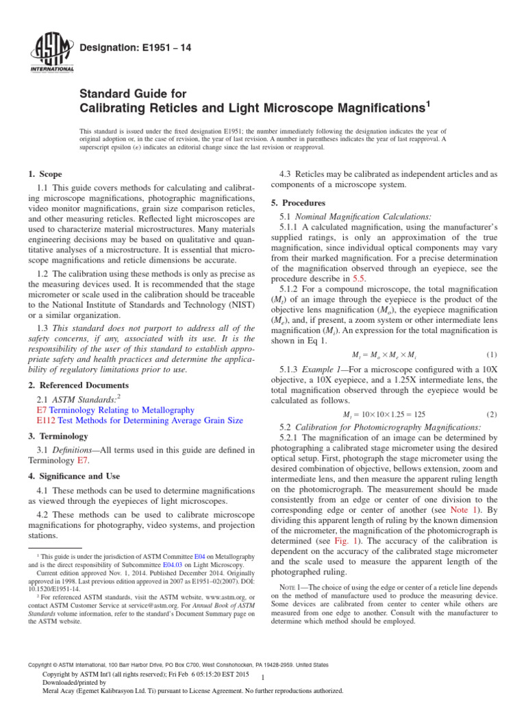 ASTM_E_1951_2014 | PDF