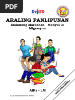 AP10 - Q2 - Mod4 - Saloobin Tungkol Sa Epekto NG Migrasyon Dulot NG Globalisasyon - Ver2 | PDF