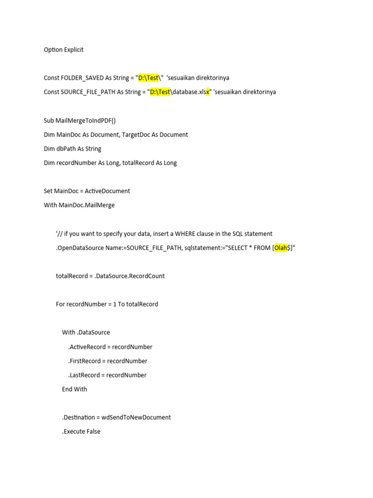 Contoh Script Vba Pdf