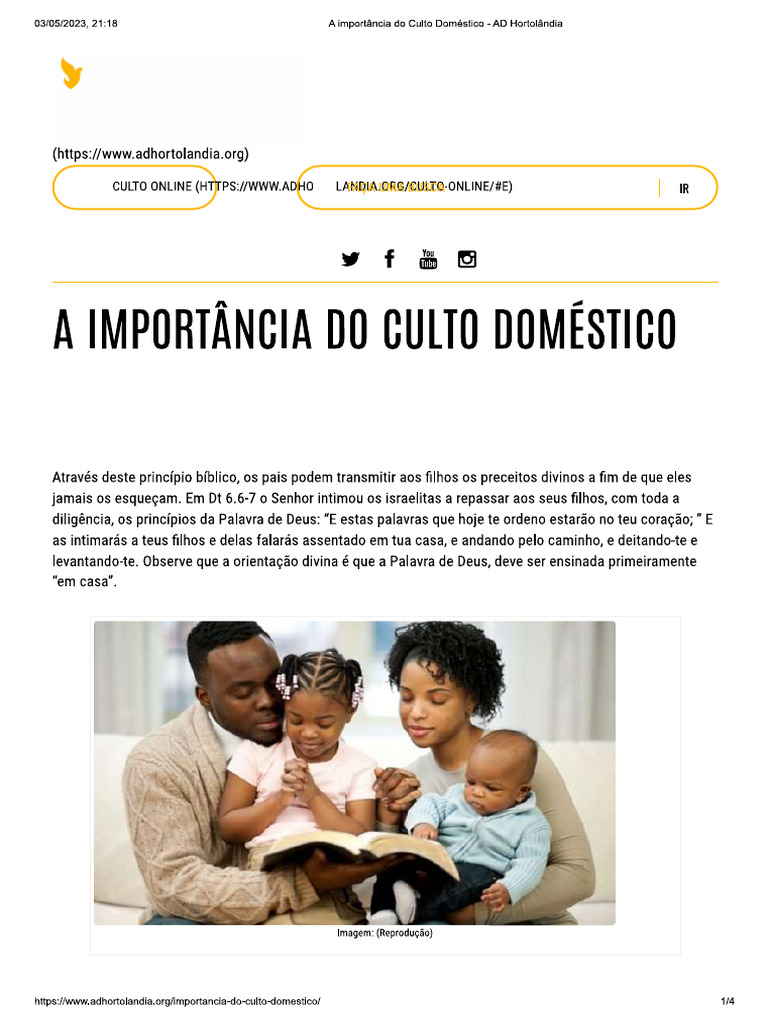 Culto Domestico | PDF