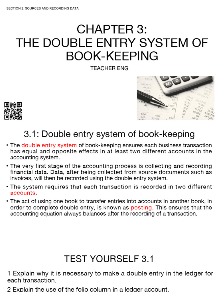 Chapter 3 | PDF | Debits And Credits | Bookkeeping