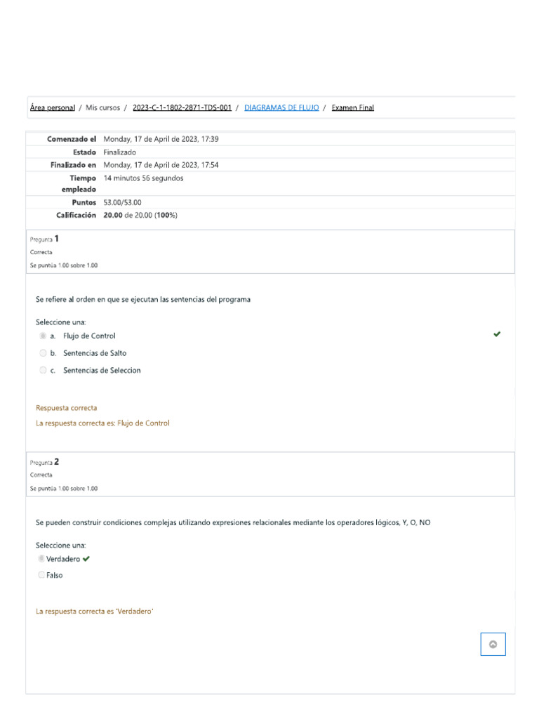 Examen Final De Algoritmo Pdf