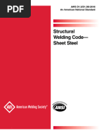 AWS D1.1 - Structural Welding Code - Steel | PDF
