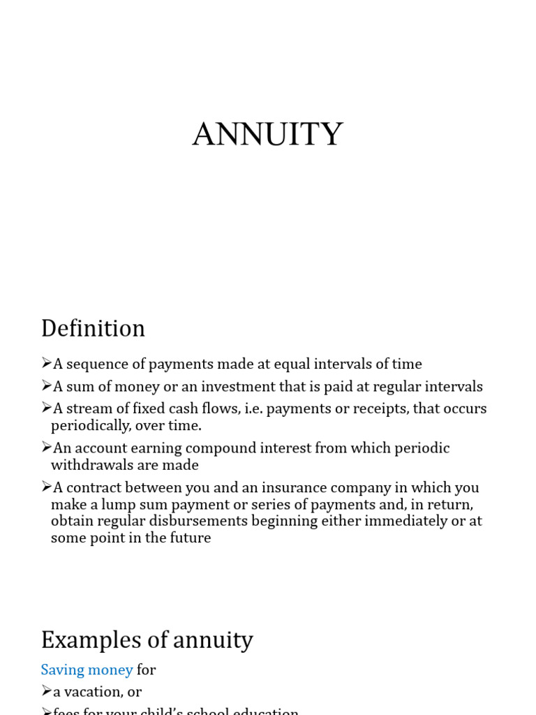 Future Value of Ordinary Annuity Calculation | PDF | Present Value ...
