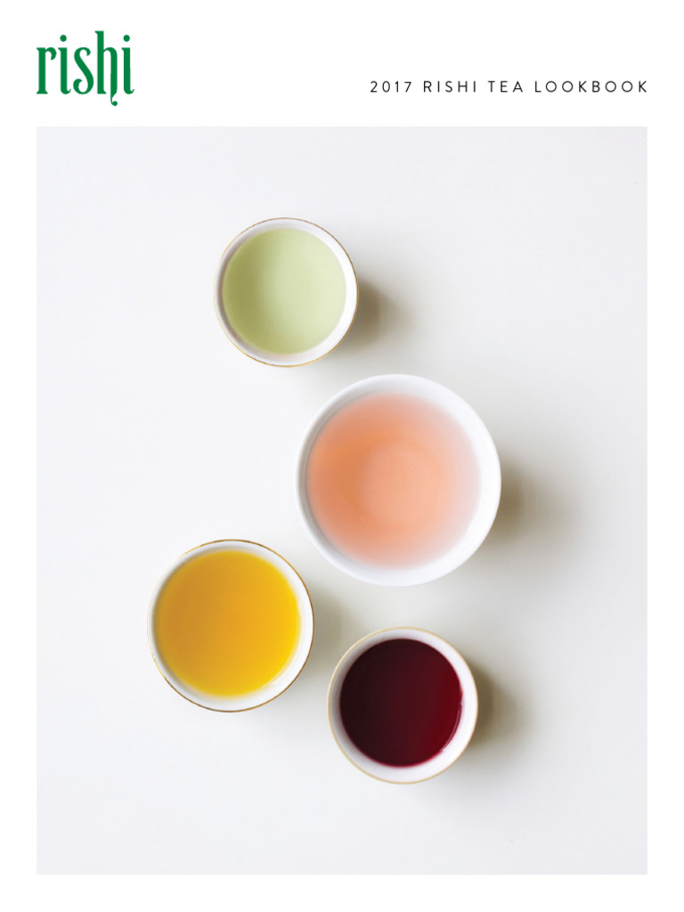 Rishi LookBook 2017 | PDF | Tea | Green Tea