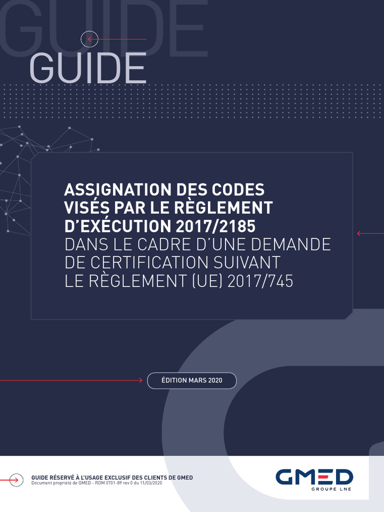 Guide GMED - Assignation Codes RDM FR | PDF