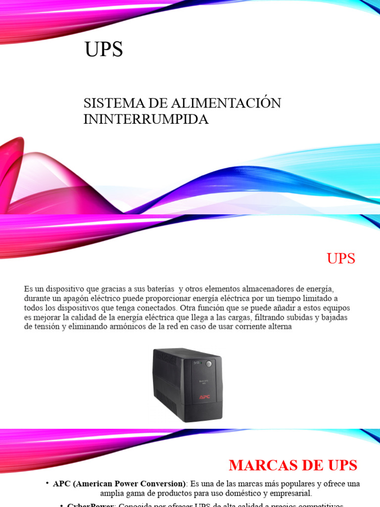 Exposicion de Ups | PDF