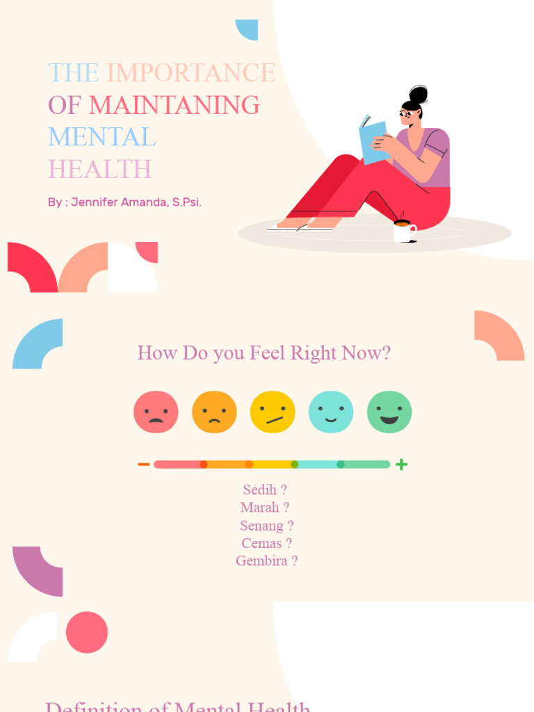 The Importance of Maintaning Mental Health | PDF | Pengembangan Diri