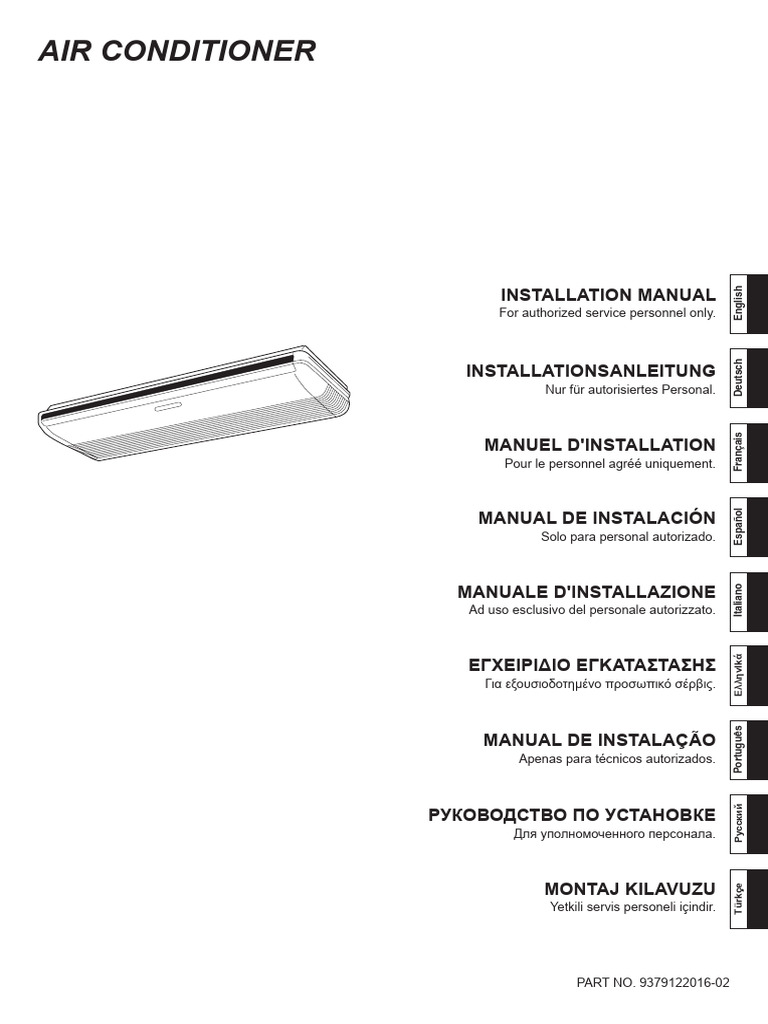 Installation Manual - ABYG30-54LRTE-LRTA | PDF | Pipe (Fluid Conveyance ...