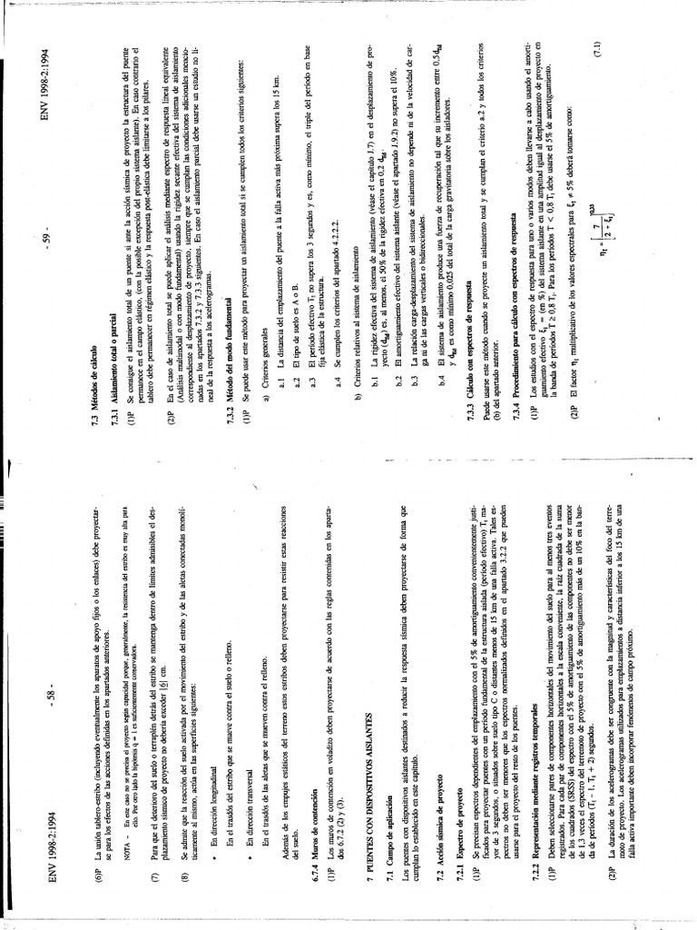 Neoprenos Según EC-8 | PDF