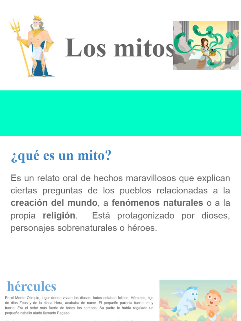 Los Mitos Básica | PDF | infierno | Zeus