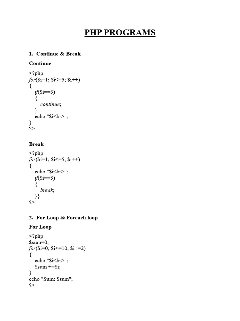 blackbook | PDF | Php | Object Oriented Programming