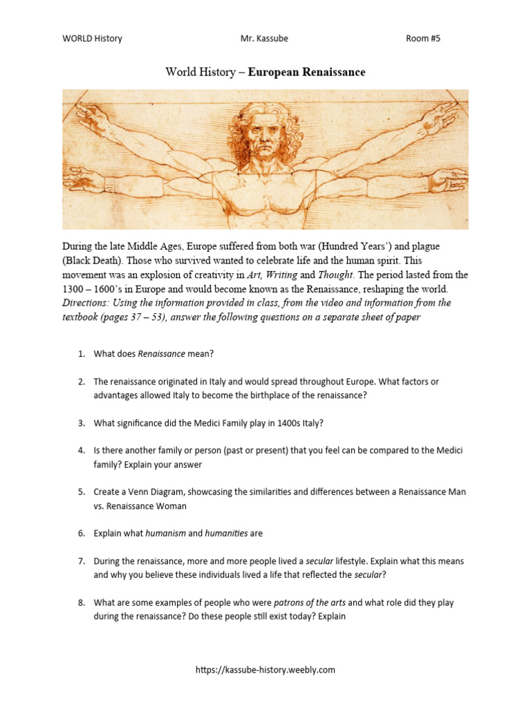 Renaissance Pdf Renaissance