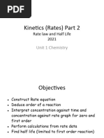 Rate Equations and Reaction Orders | PDF | Reaction Rate | Chemical ...