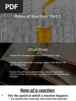 Grade 12 Reaction Rate Learner Notes Physical Sciences | PDF